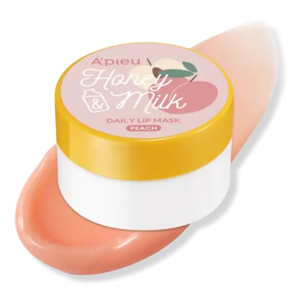 APIEU Honey & Milk Daily Lip Mask - Peach