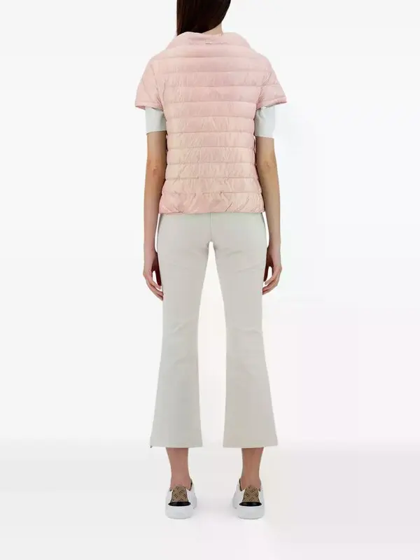 Herno Quilted Short-sleeve Jacket - Pink