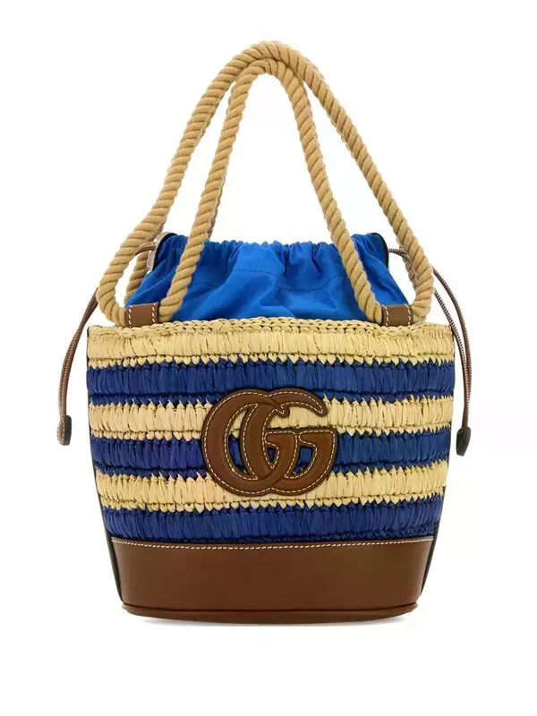 Gucci Mini Striped Bucket Bag