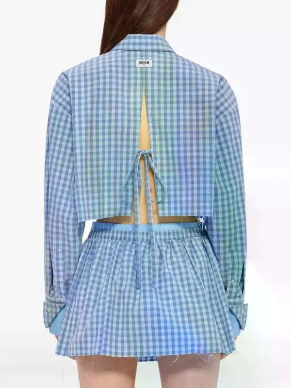 MSGM Tie-fastening Shirt