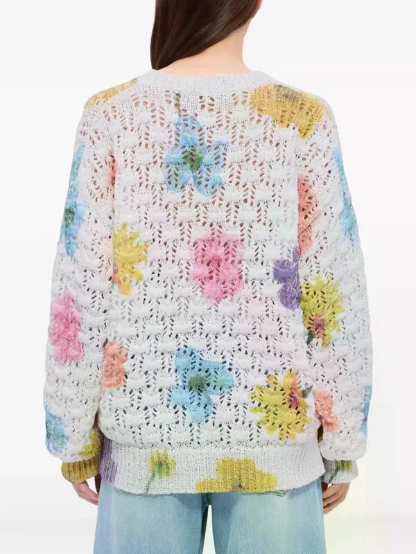 MSGM Floral Sweater