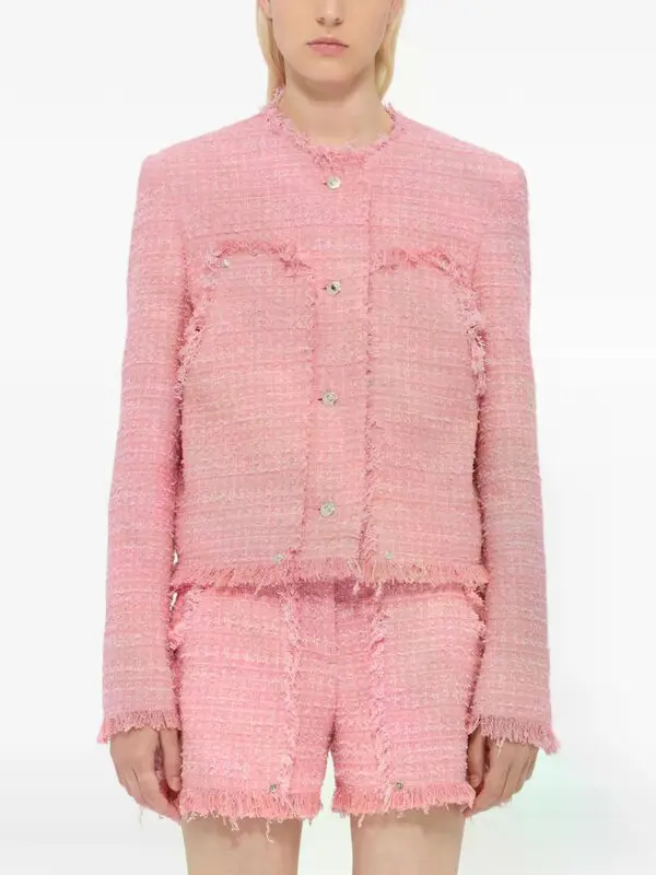 MSGM Frayed Jacket
