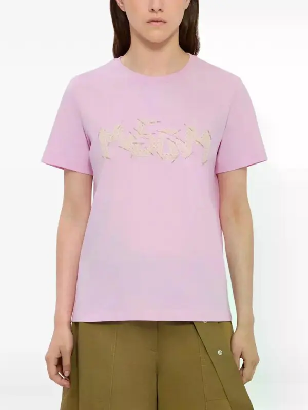 MSGM Embellished T-shirt