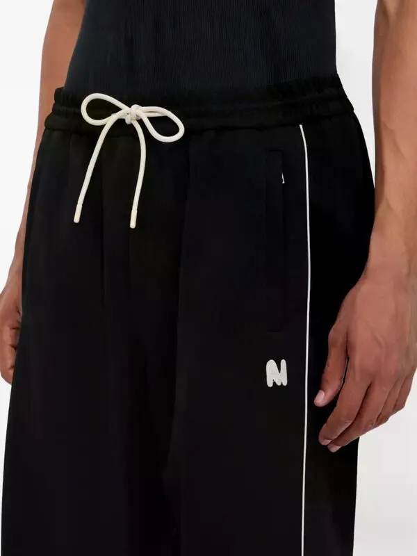MSGM Mwave-embroidery Track Pants