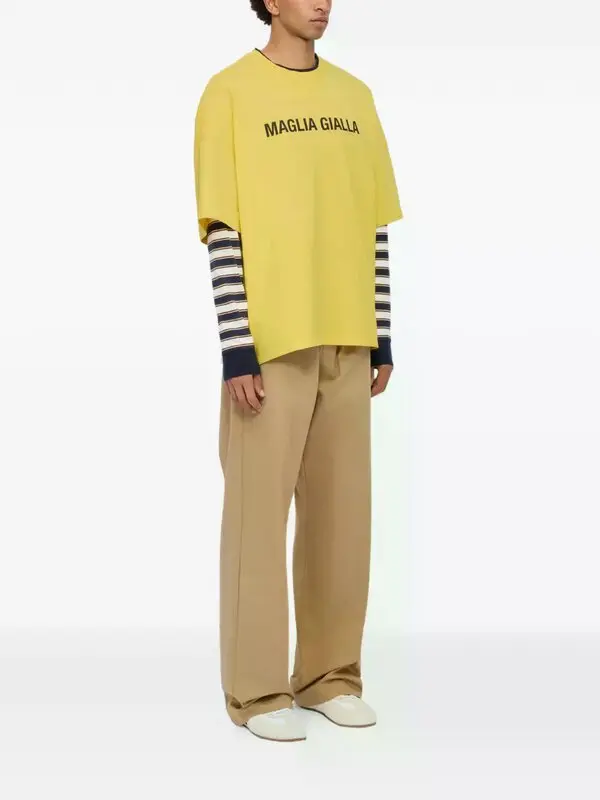 MSGM Letter-print T-shirt
