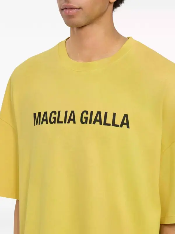 MSGM Letter-print T-shirt