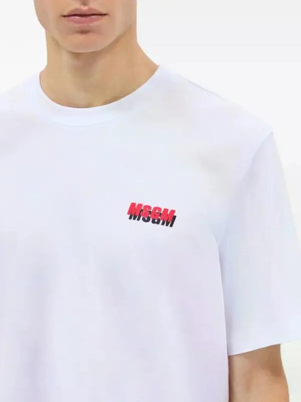MSGM Logo-print T-shirt