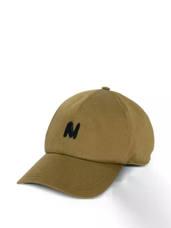 MSGM Detail-embroidery Baseball Cap - Green