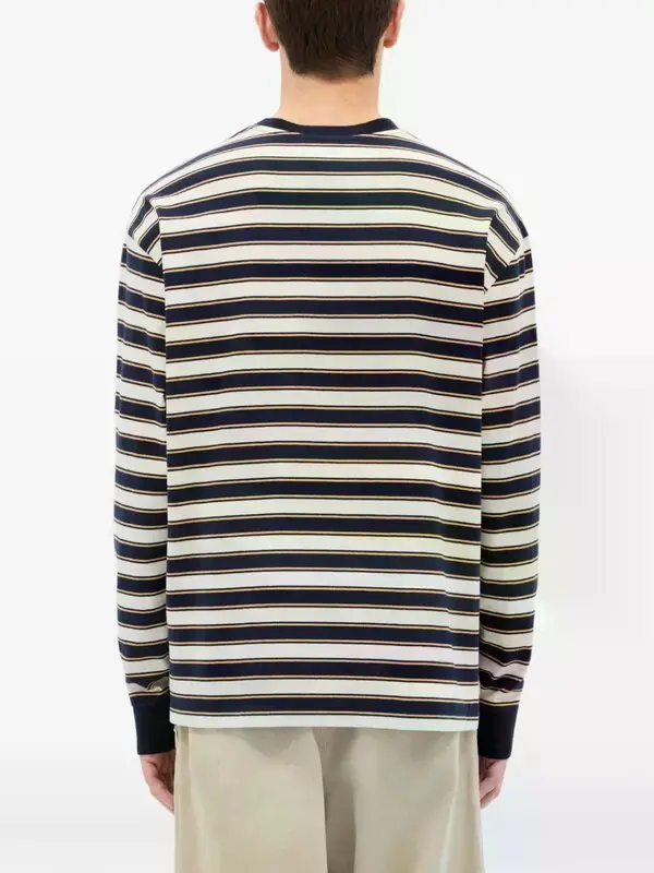 MSGM Striped Pocket T-shirt