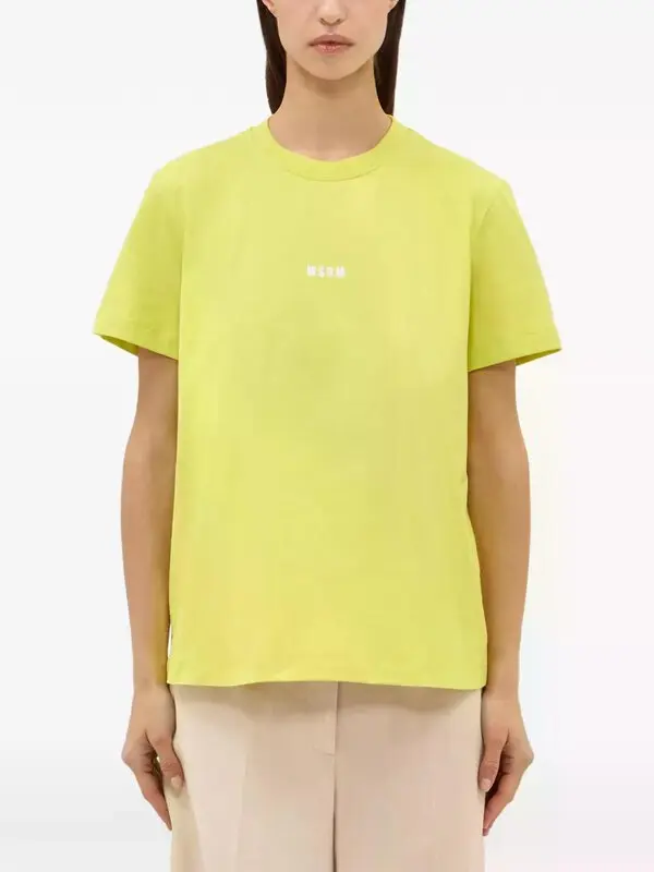 MSGM Logo Detail T-shirt