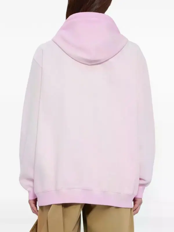 MSGM Floral-print Hoodie