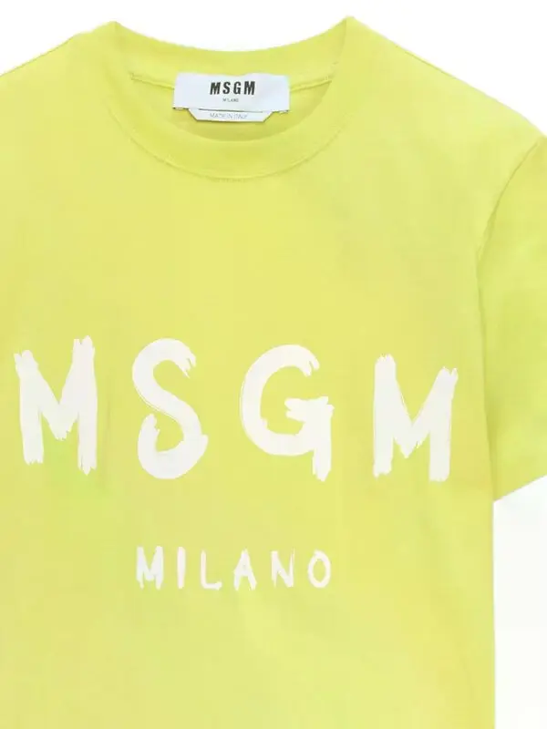 MSGM Logo-print T-shirt