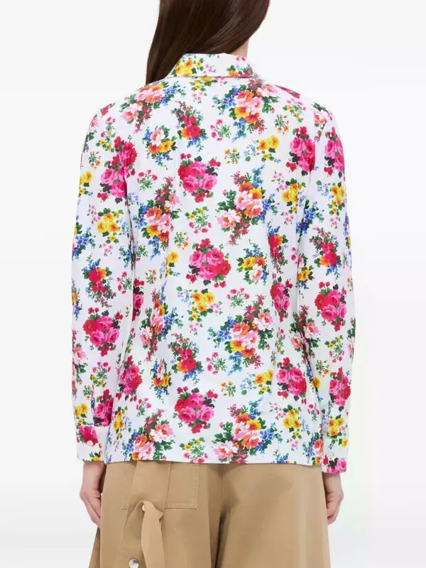 MSGM Floral-pattern Shirt