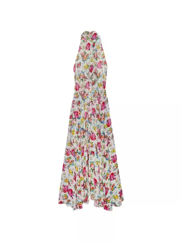 MSGM Floral-pattern Maxi Dress
