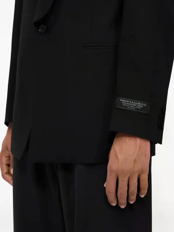 MSGM Shawl-lapel Jacket