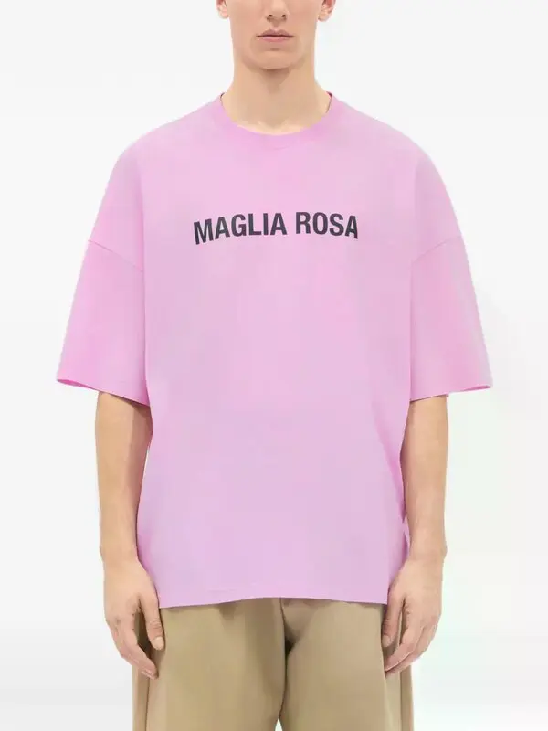 MSGM Printed Short-sleeve T-shirt