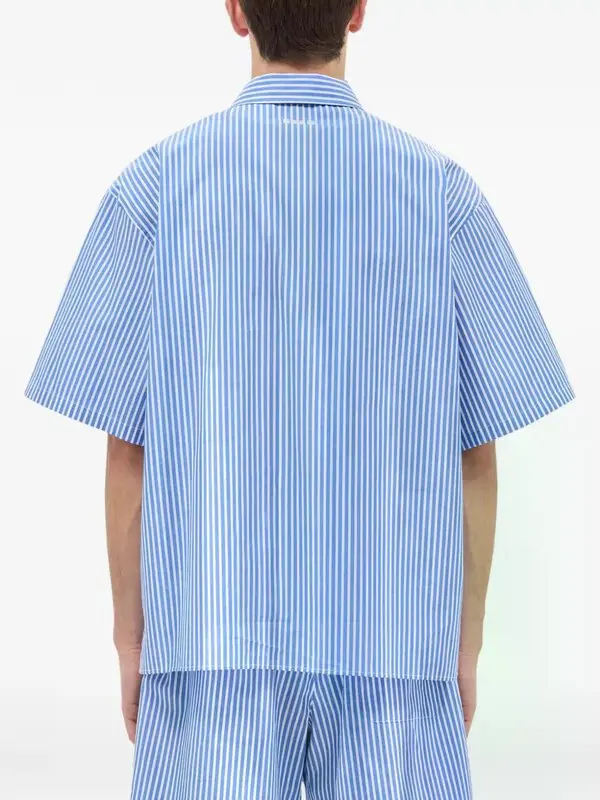 MSGM Striped Short-sleeve Shirt