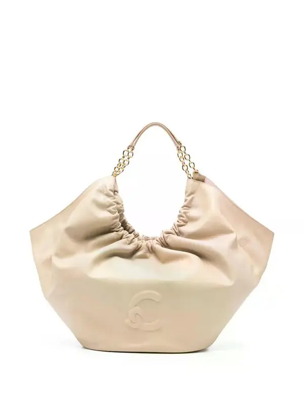 COCCINELLE Debossed Chain Shoulder Bag