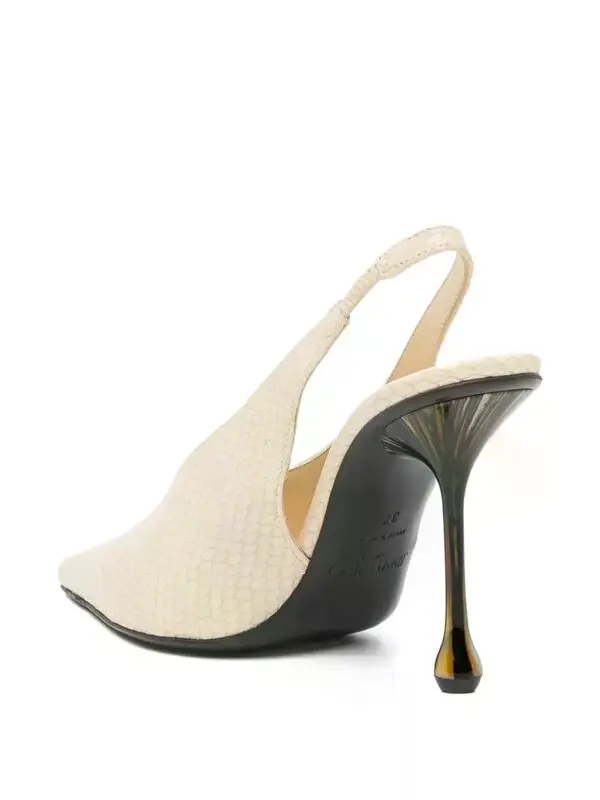 JIMMY CHOO 95mm Isa Pumps - Neutrals