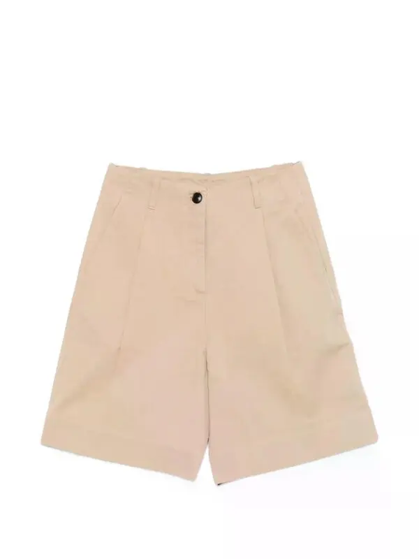 AIAYU Pleated Cotton Shorts
