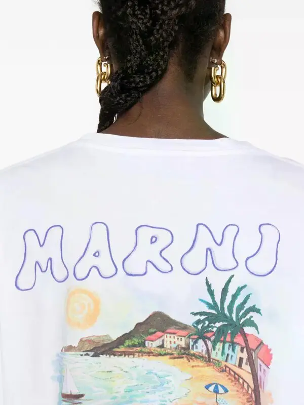 Marni Logo-print T-shirt