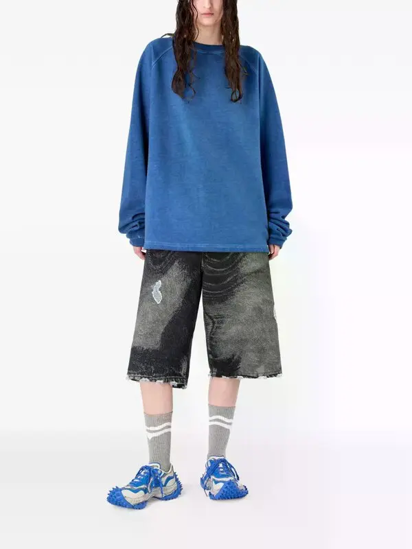 Camper Crew-neck Sweatshirt - Blue