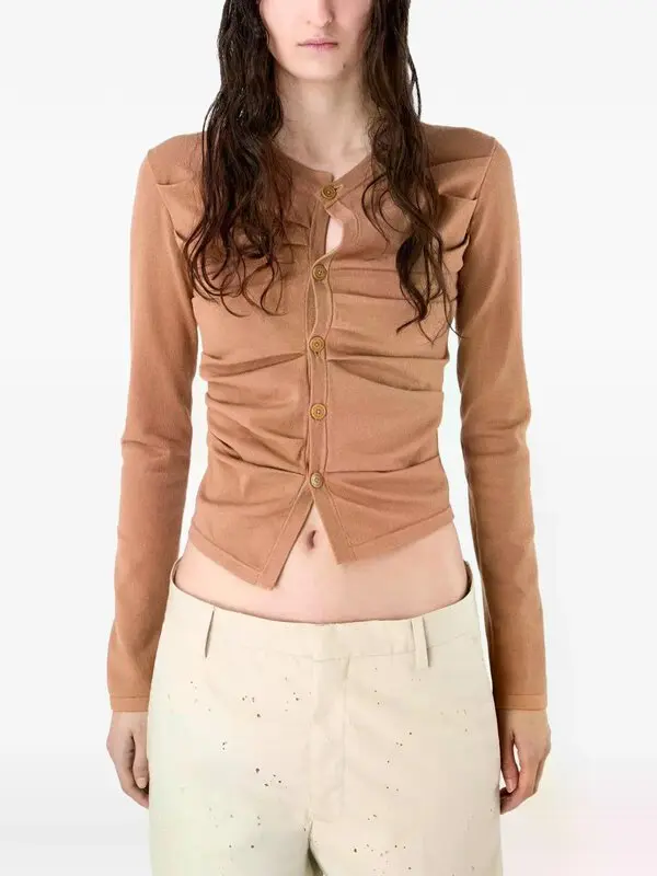 Camper Buttoned Cardigan - Neutrals
