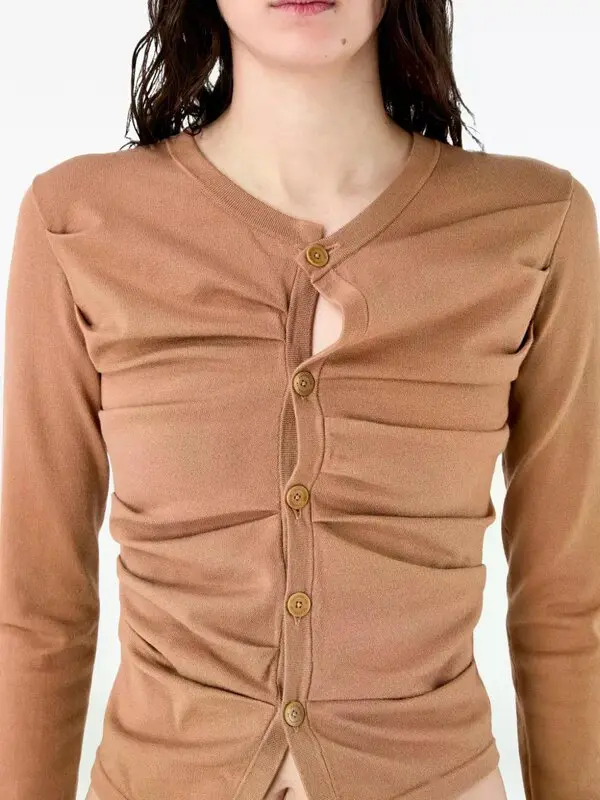 Camper Buttoned Cardigan - Neutrals