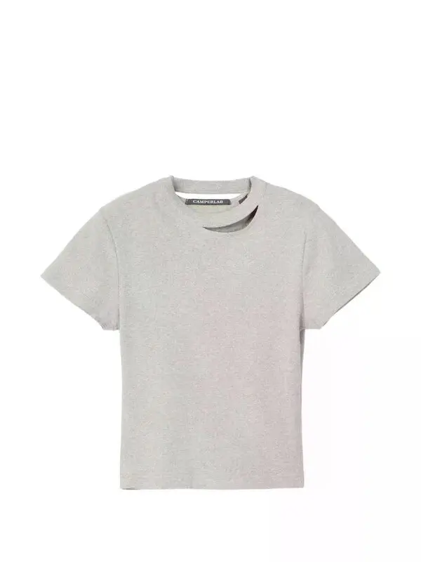 Camper Cut-out T-shirt - Grey