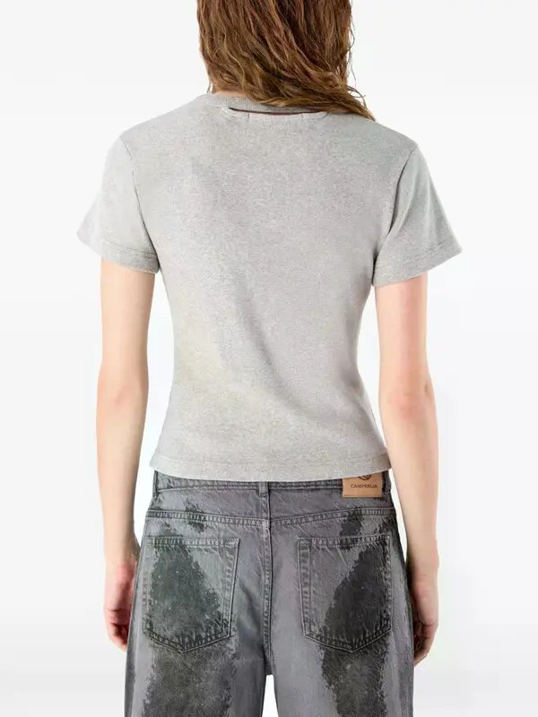 Camper Cut-out T-shirt - Grey