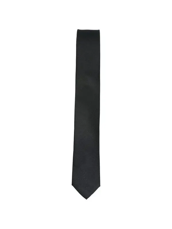 Karl Lagerfeld Logo Neck Tie - Black