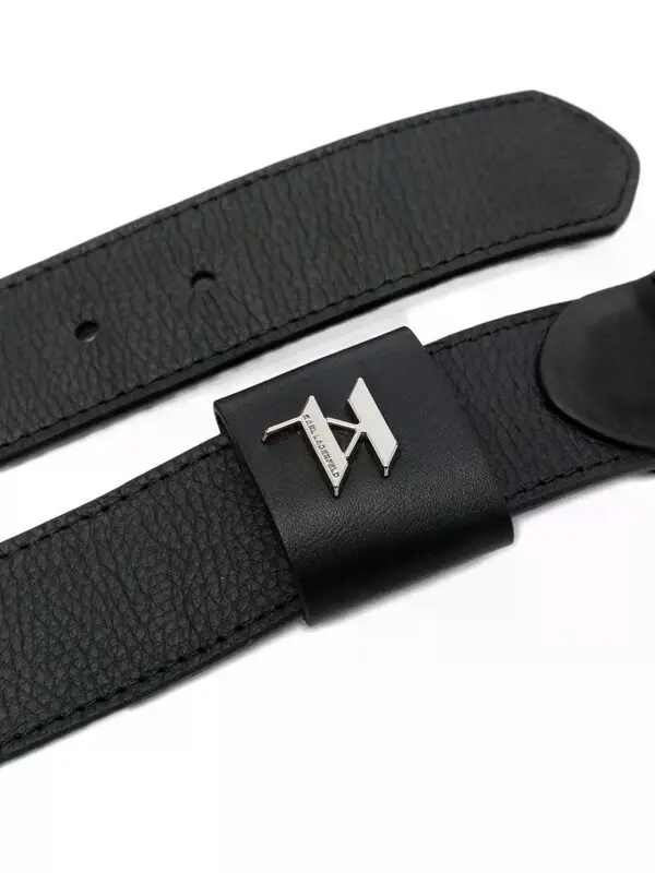 Karl Lagerfeld Leather Belt
