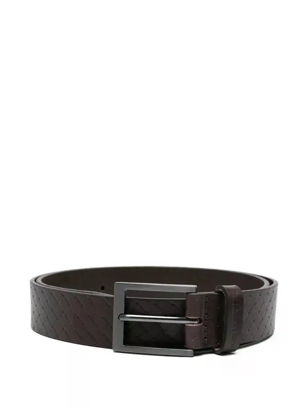 Karl Lagerfeld Leather Belt - Brown
