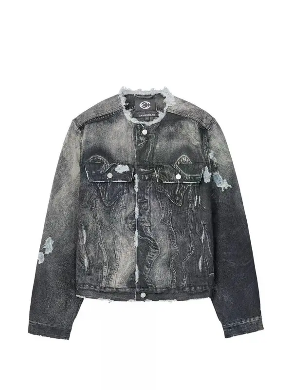 Camper Denim Trucker Jacket - Black