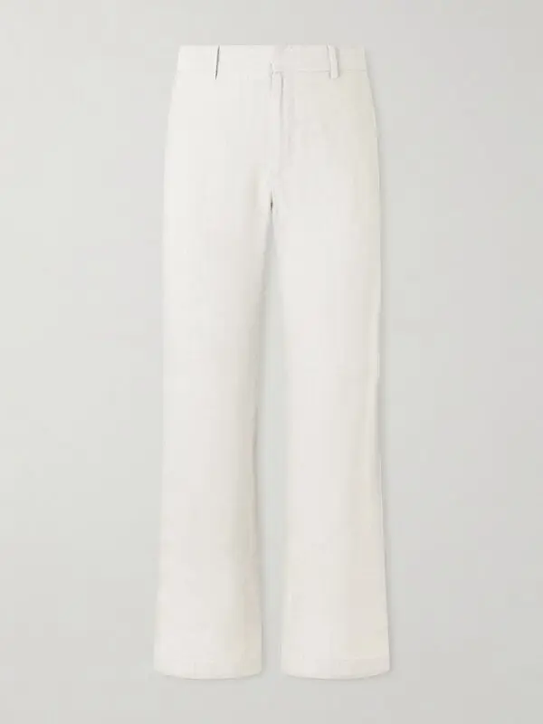 Barena Venezia Delfo Lisca Herringbone Suit Trousers - Neutrals