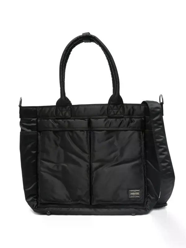 PORTER-YOSHIDA & CO Tanker Quilted Tote Bag - Black