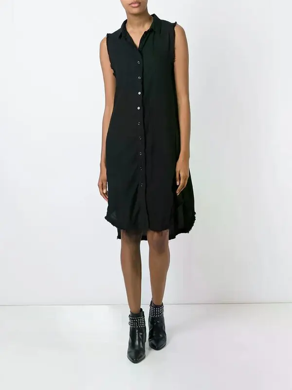 THOM KROM Raw Edge Shirt Dress