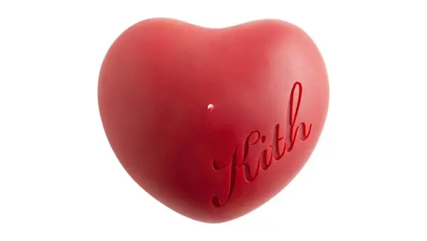 Kith Script Heart Scented Candle