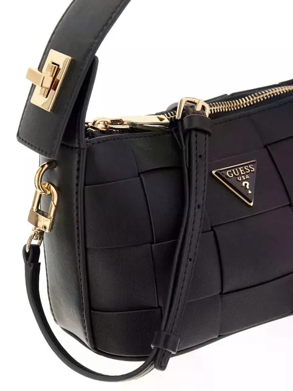 Guess Woven Top-handle Satchel