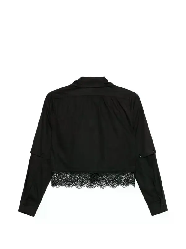 PNK Lace Panel Shirt