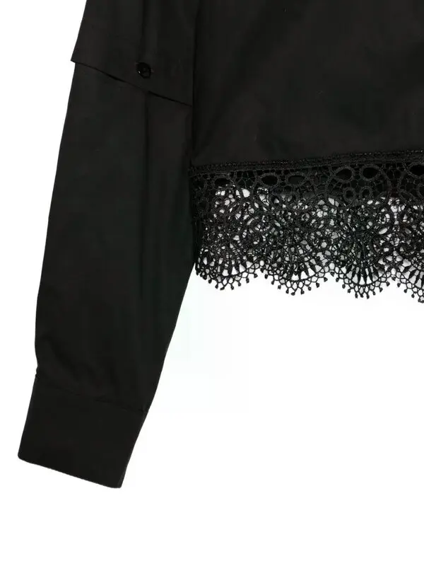 PNK Lace Panel Shirt