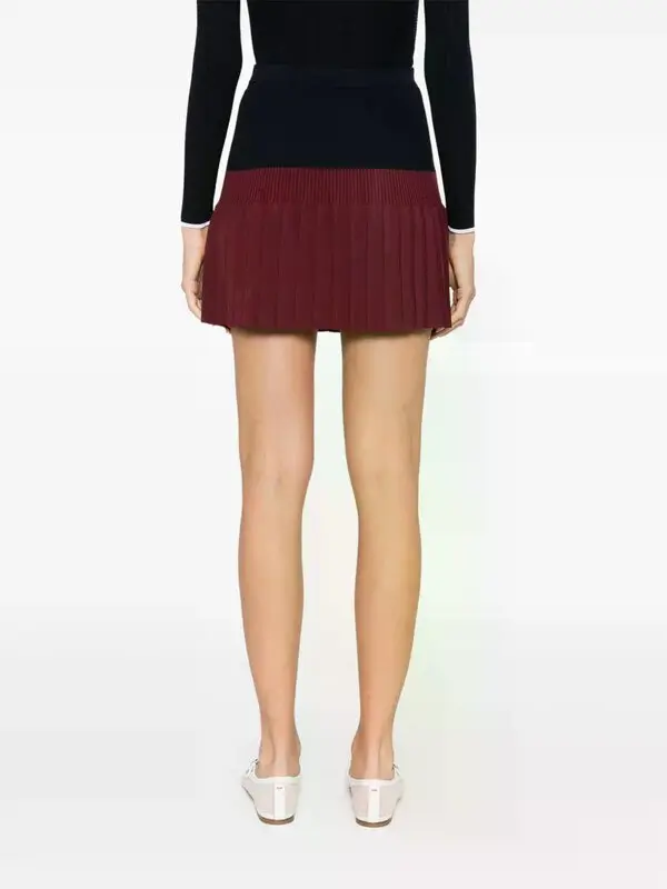 Sandro Plissé Skirt