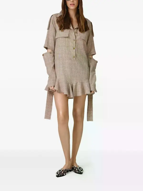 PNK Plaid Mini Dress