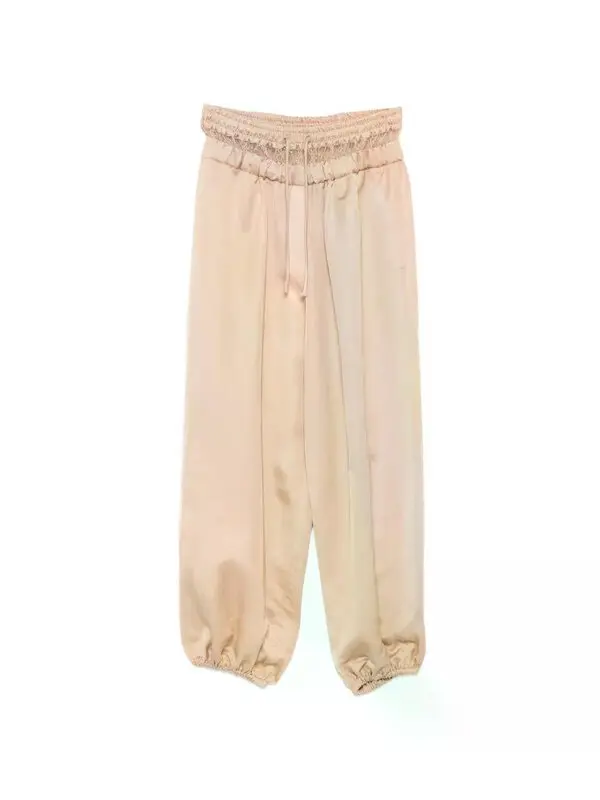 PNK Lace-trim Trousers
