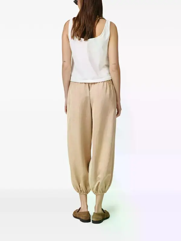 PNK Elasticated-waist Trousers - Neutrals