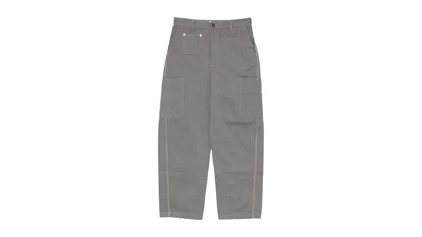 Givenchy Front Couture Seams Denim Pants - Grey