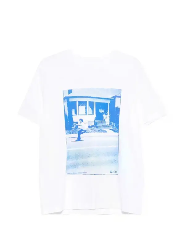 A.p.c. California Graphic T-shirt - White