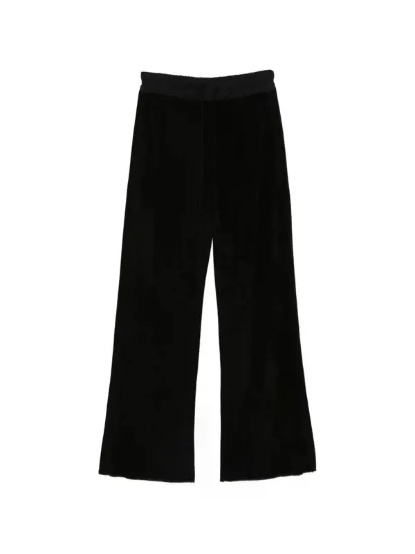 THOM KROM Drawstring-waist Trousers - Black