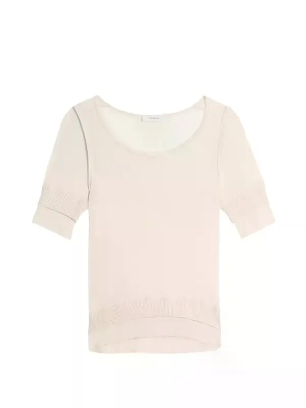 LEMAIRE Trompe L'oeil Short-sleeve T-shirt - Neutrals