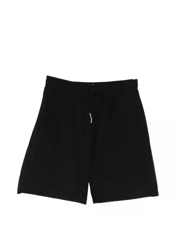 ARTE ANTWERP Drawstring-fastening Textured Shorts - Black